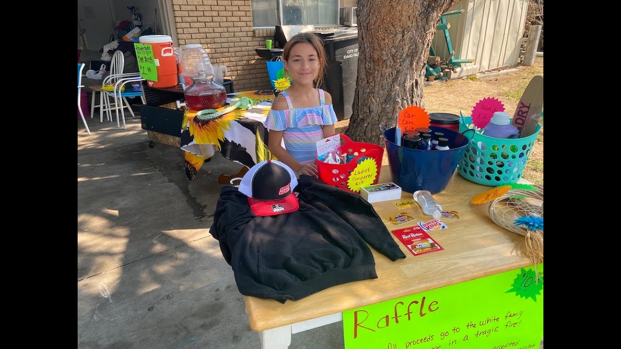 A surprise for a girl selling lemonade for a family left homeless ...