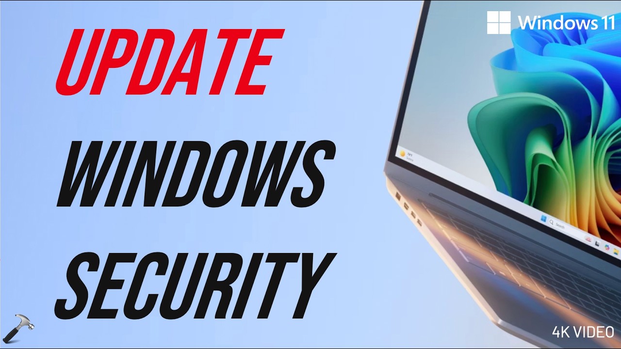 How to Update Windows Security in Windows 11 - YouTube