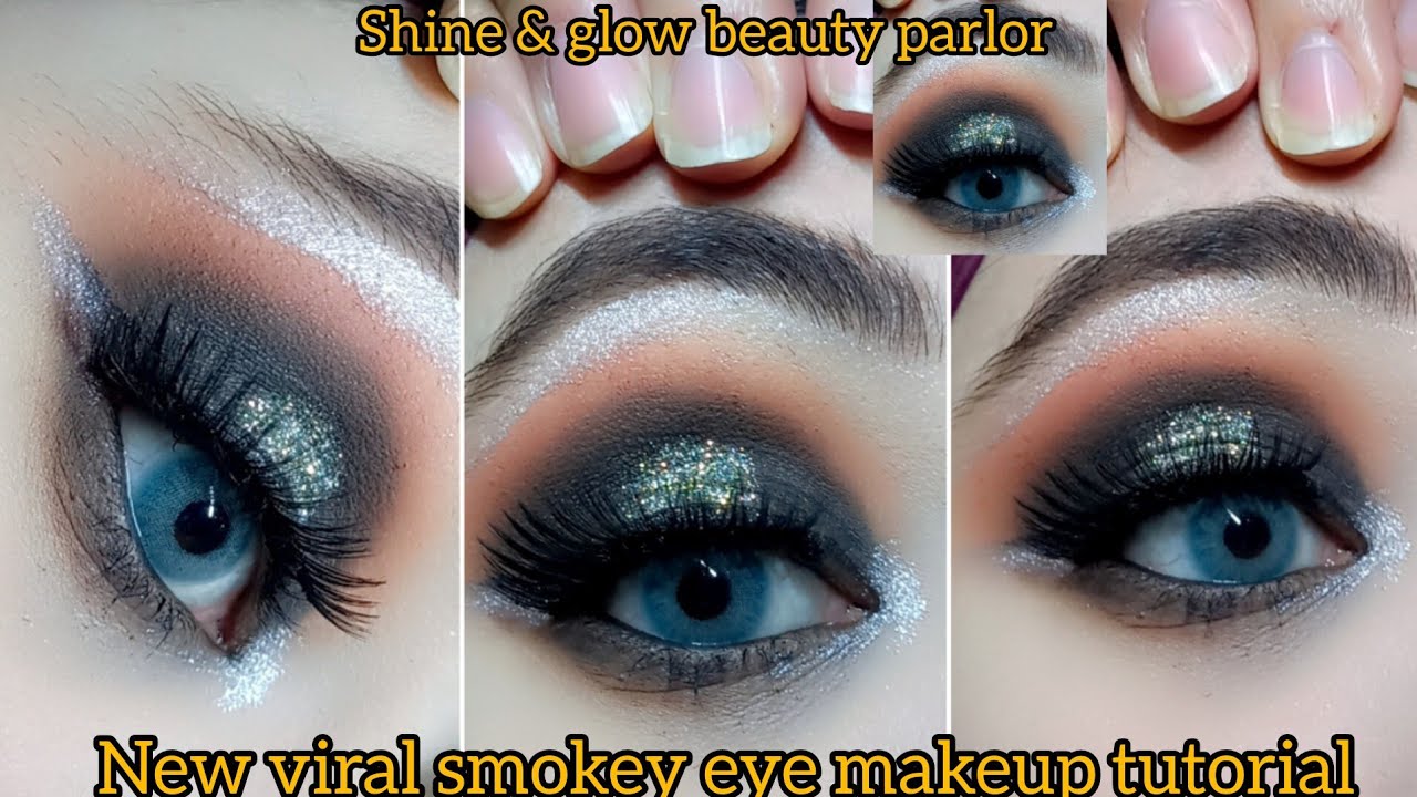 new smokey eye makeup tutorial step by step | easy eye makeup | trending viral makeup | shine ...