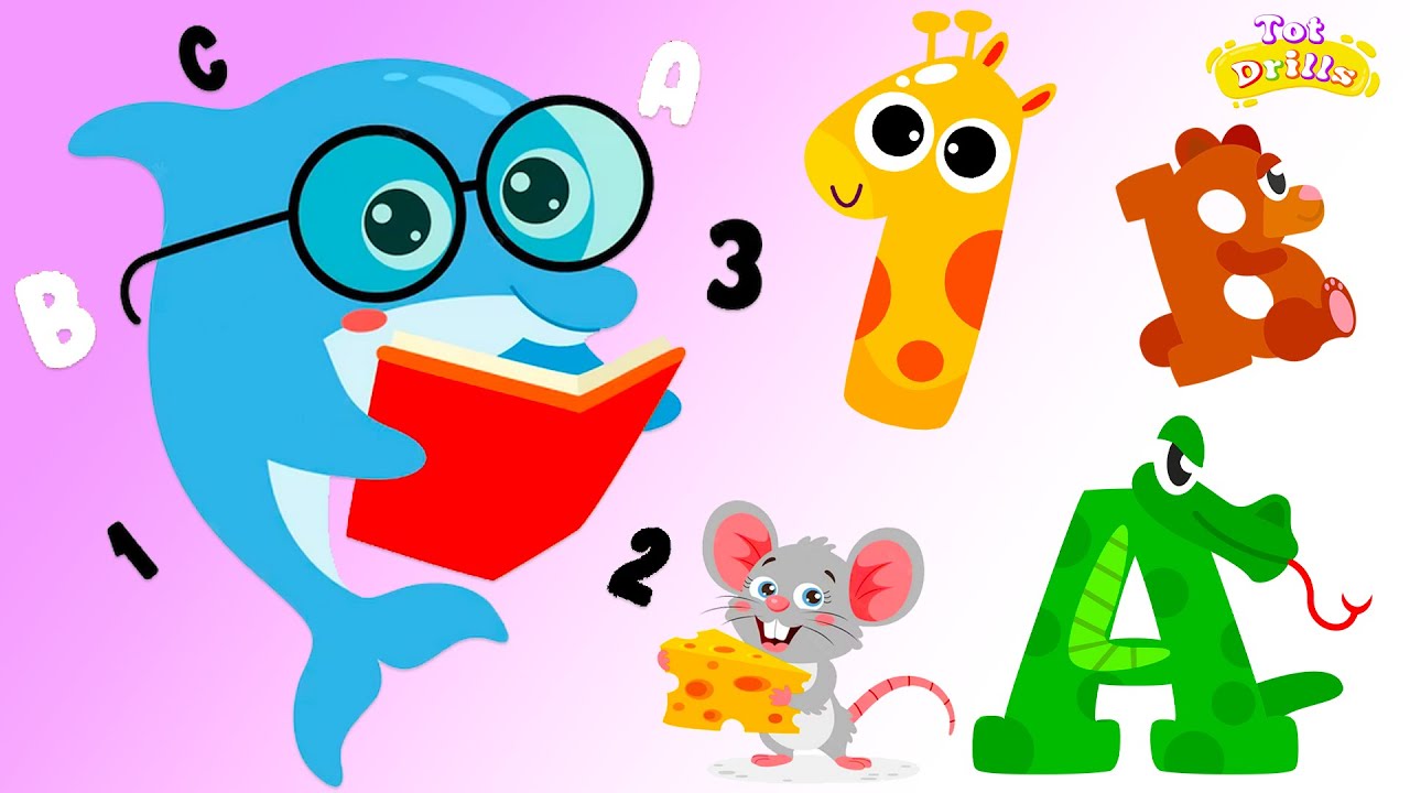 ABC and 123 learning for 2 year olds | The Best of Toddler Fun Learning ...