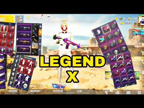 LEGEND X best envantory Pubg MOBILE legend X - YouTube