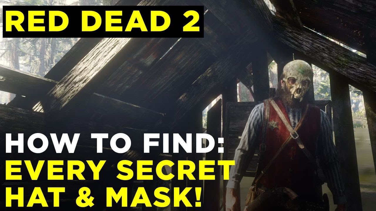 Red Dead Redemption 2: Secret Hats and Masks Locations Guide - YouTube