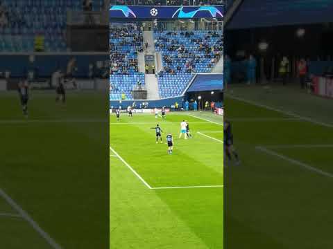 Зенит-Мальмё 4:0. Лига чемпионов 2021-2022. 29.09.2021. Взгляд с трибуны #championsleague #лч
