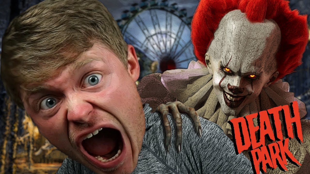 SCARY CLOWN CHASES ME AROUND AN ABANDONED AMUSEMENT PARK | Death Park ...