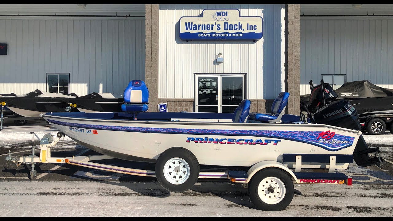 1997 Princecraft 169 Pro Series 4995 YouTube