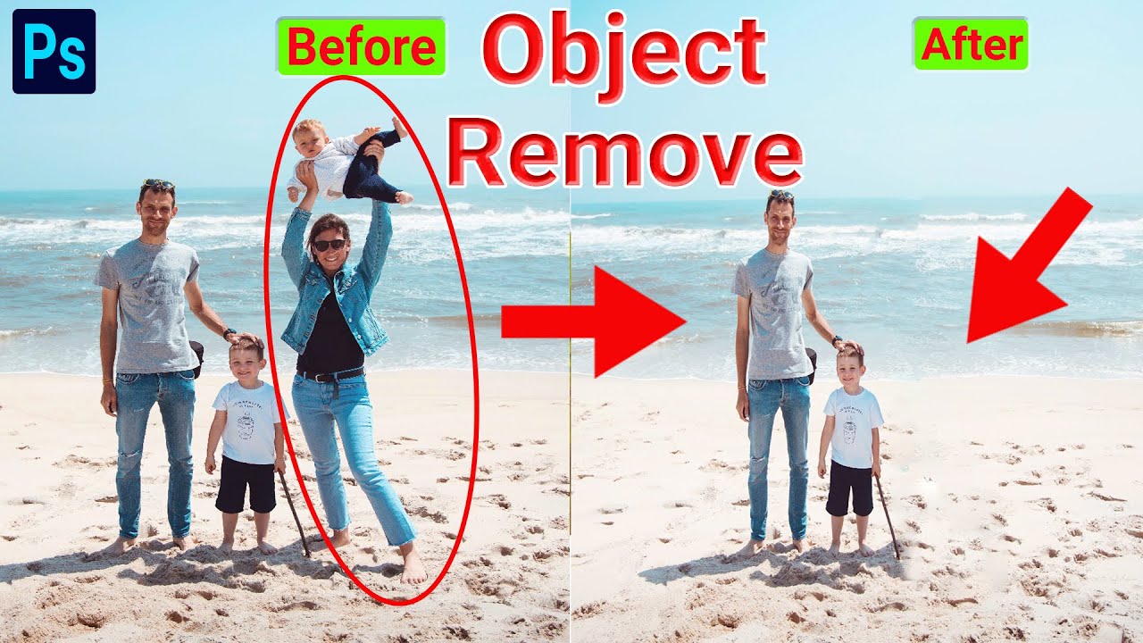 Object Remove Bangla Tutorial । Remove Anything Or Object From Complex Image Or Photo Youtube