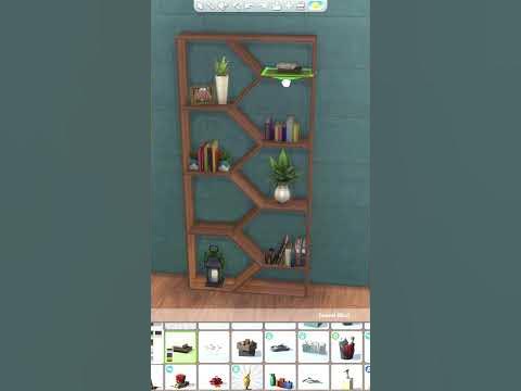 Custom Bookshelf with T.O.O.L. mod🔨 | Sims 4 #shorts 930 Medina Studios Part 4 - YouTube