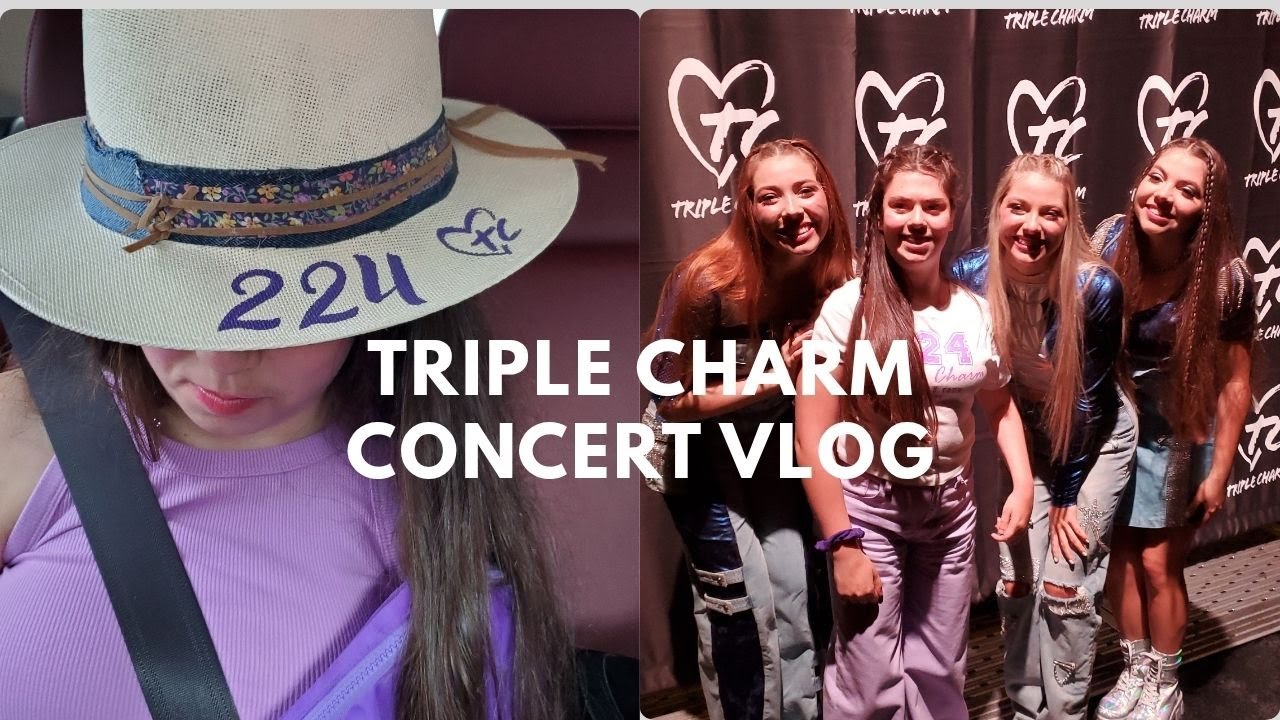 TRIPLE CHARM CONCERT VLOG @triplecharm - YouTube