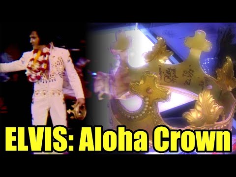 THE GOLD CROWN GIVEN TO ELVIS at ALOHA FROM HAWAII, 1973! The O2 ...