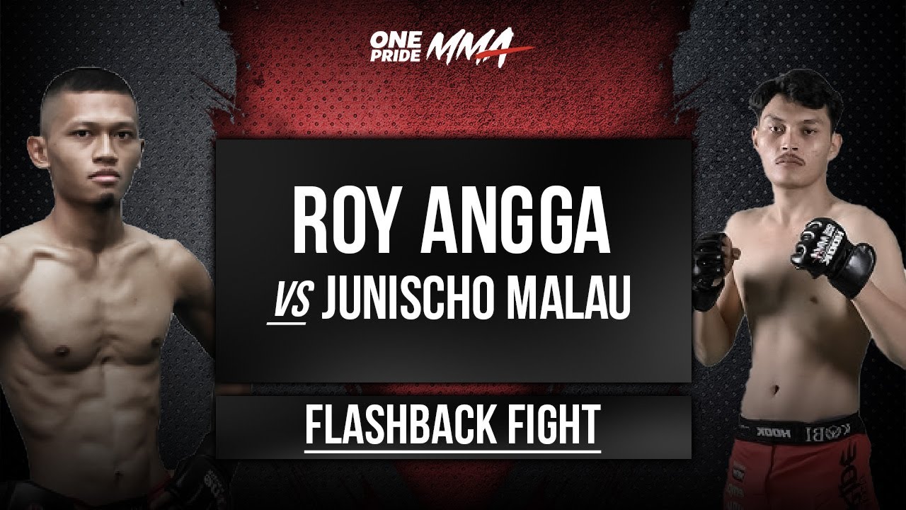 LAGA BERKELAS !! ROY ANGGA VS JUNISCHO MALAU | FLASHBACK FULL FIGHT ONE ...