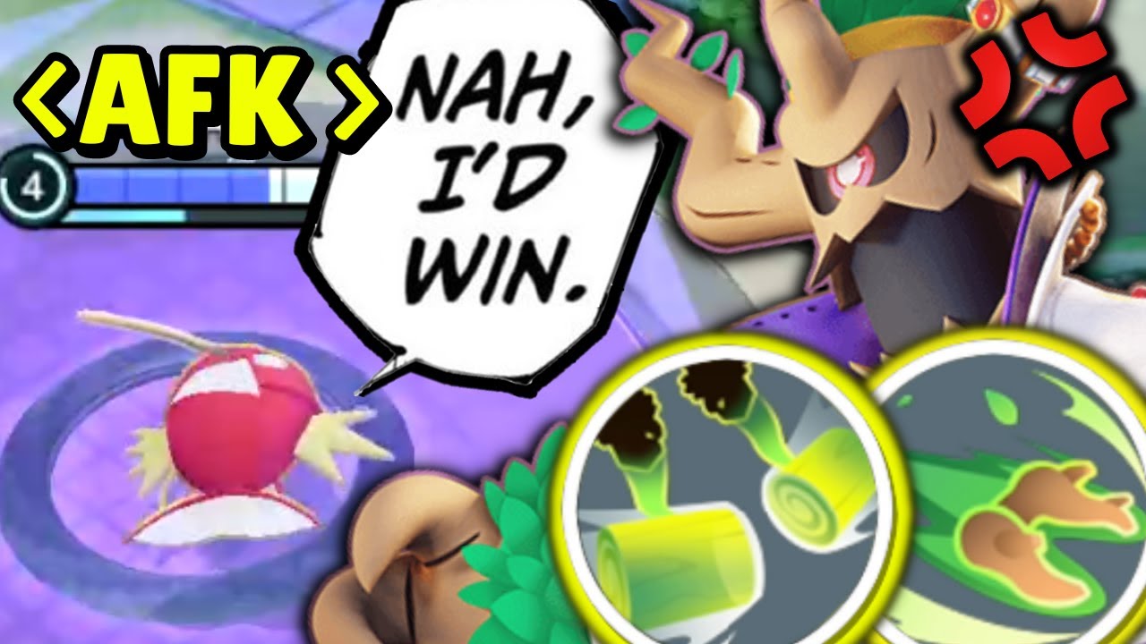 THIS IS HOW AFK MAGIKARP WINS A RANKED MATCH | Pokemon Unite - YouTube