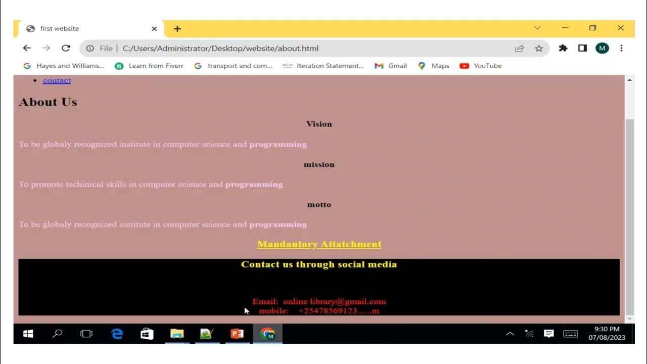 How to add attribute type start and reverse on list in html knec practical 8 Dict module 3 IP ...