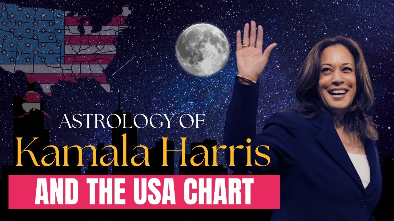 The Astrology of Kamala Harris, the USA Chart, and the DNC - YouTube