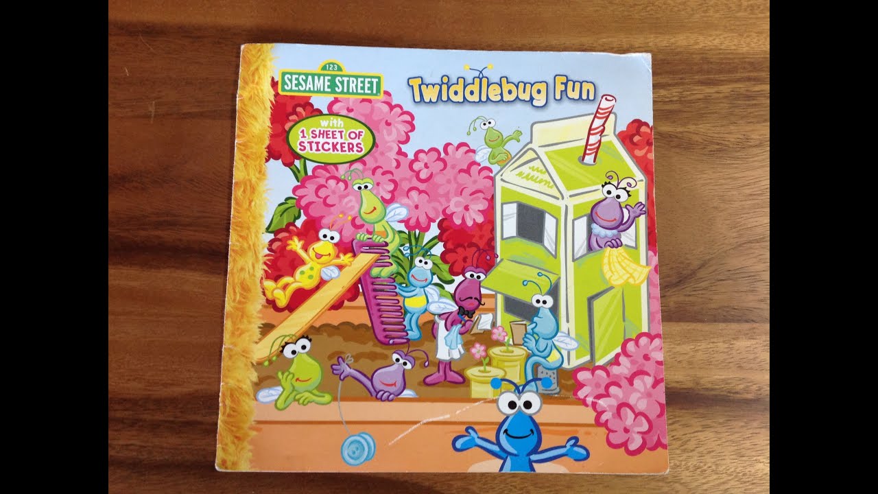 Sesame Street's Twiddlebug Fun Read Aloud - YouTube