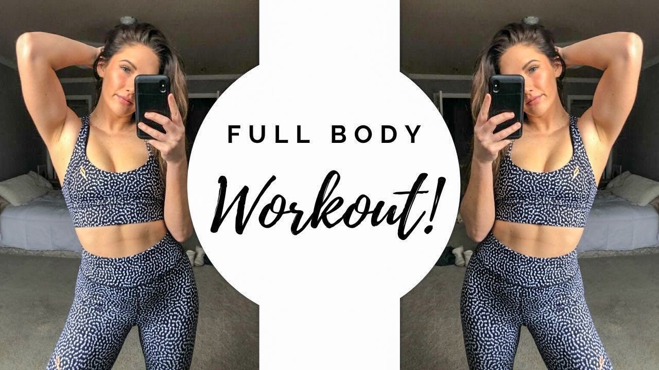 Full Body Workout Voiceover Walkthrough And Tips For Proper Form