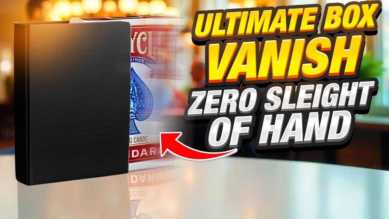 The Vanishing Card Case by Nicholas Lawrence - YouTube