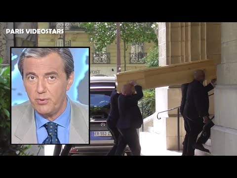 Les célébrités arrivent aux Obsèques de Daniel BILALIAN le 22 mai 2025 à Neuilly sur Seine