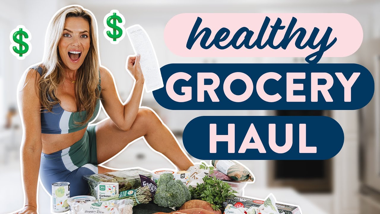 My HEALTHY Grocery Haul on a Budget | eating to lose weight - YouTube