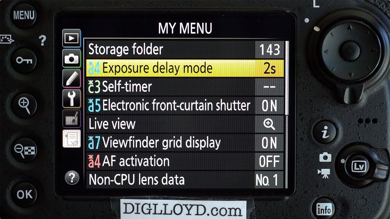 Configuring Live View for Nikon D810 / Nikon DSLR - YouTube