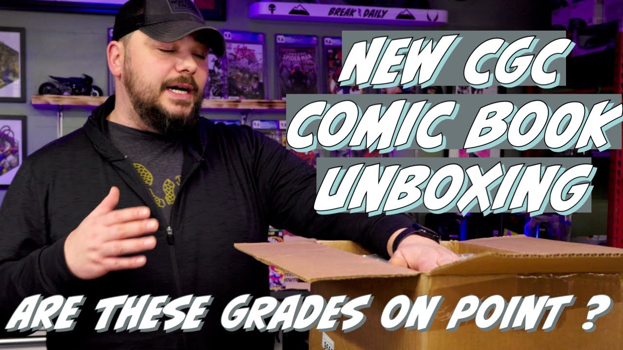 New Cgc Graded Comic Book Unboxing - Are the grades on point ? - YouTube