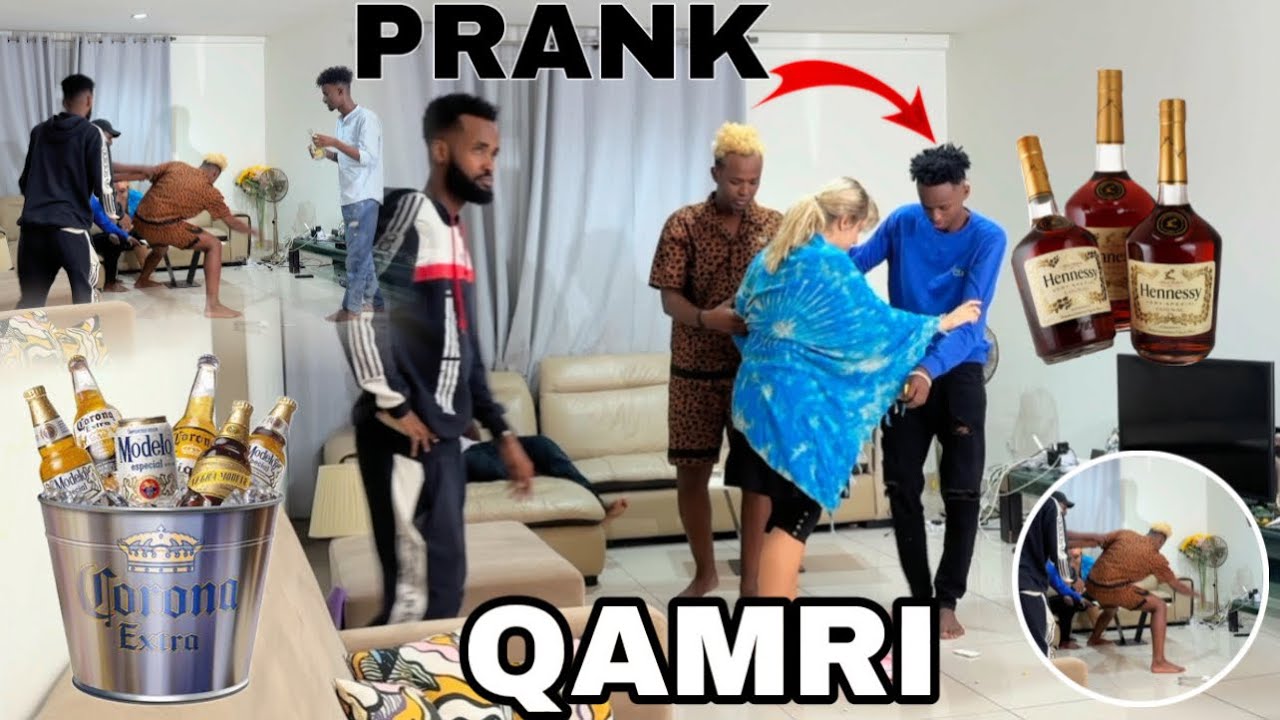 PRANK QAMRI AYAN CABEY KADIB MAXA DACEY…….😱 - YouTube