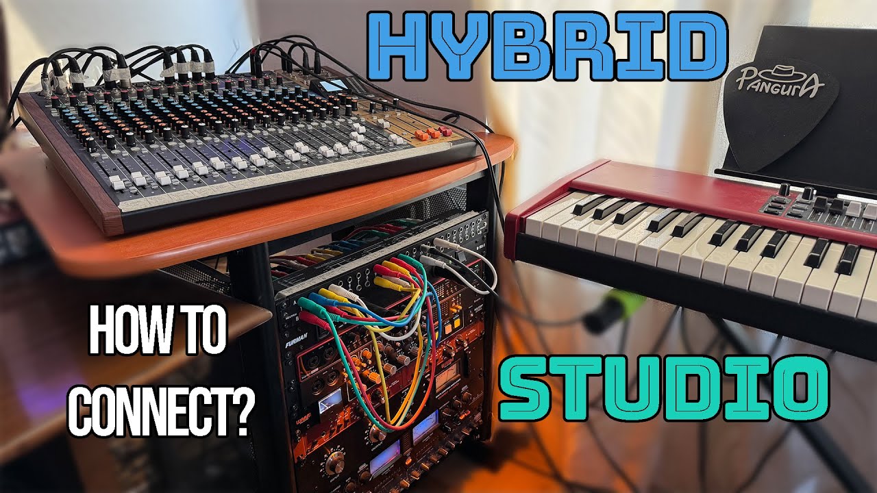 How to Connect a Hybrid Home Studio - YouTube