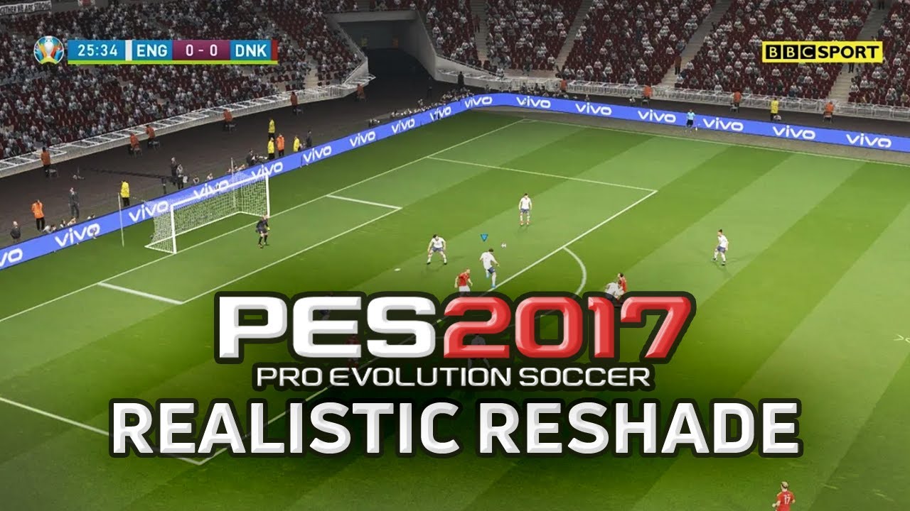 PES 2017 ReShade TV Broadcast Colours for AZ Stadium (Realistic ...