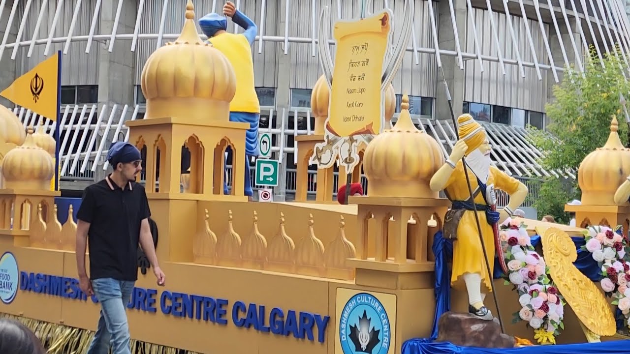 SIKH Community of Calgary | Calgary Stampede Parade 2025 - YouTube