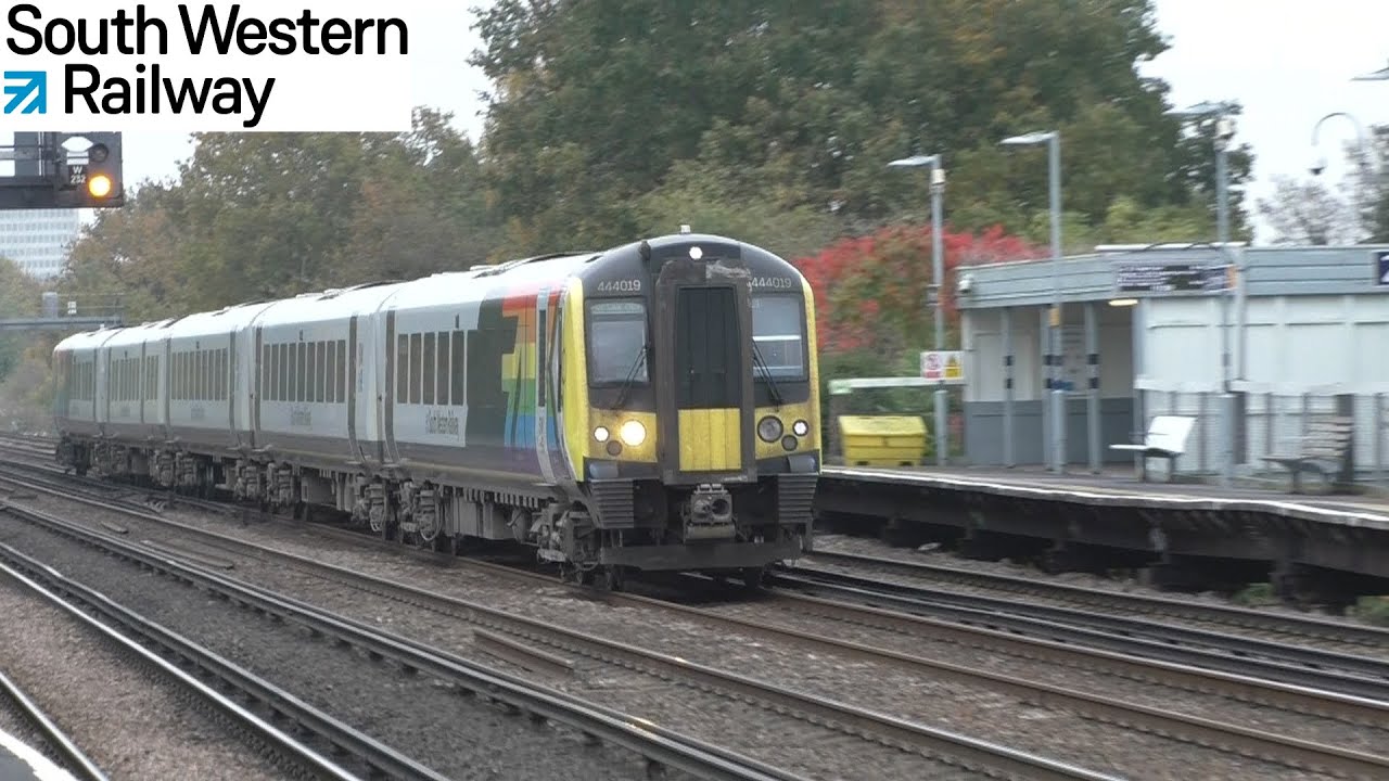 Trains at Berrylands, SWML - 6th November 2024 - YouTube