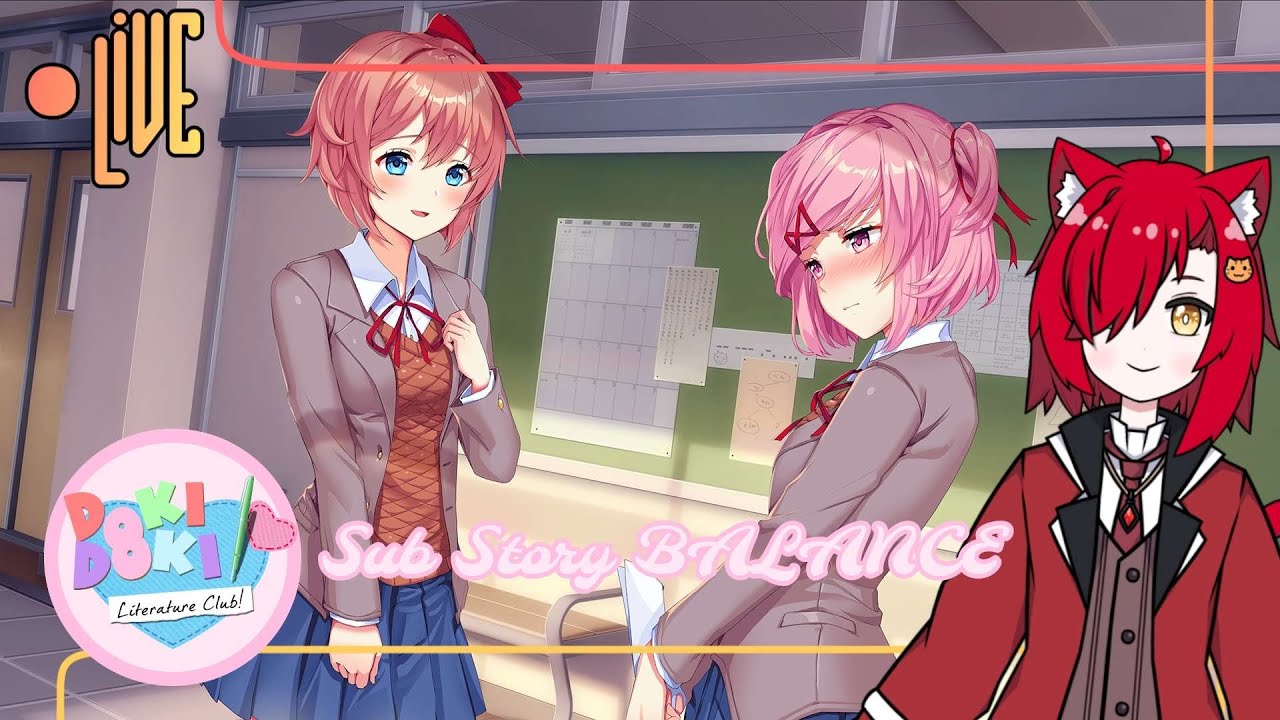 「LIVE」DDLC+ Side Story # BALANCE - YouTube