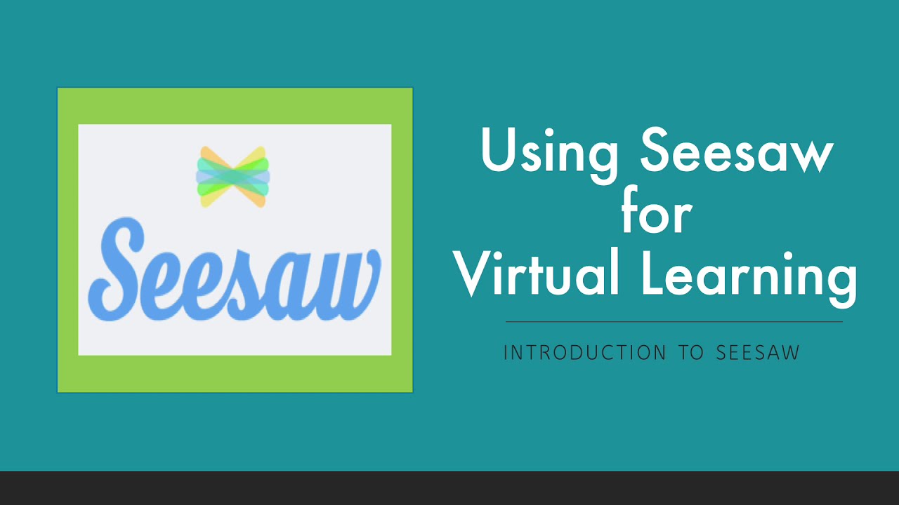 Seesaw Intro Parents and Students - YouTube