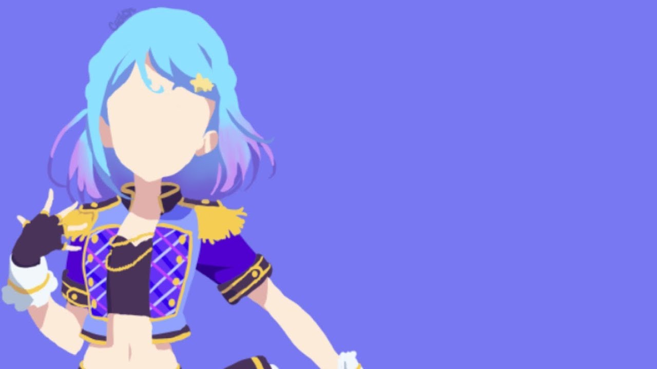 Mio Minato Colour Silhouette Speedpaint || Aikatsu Friends! - YouTube