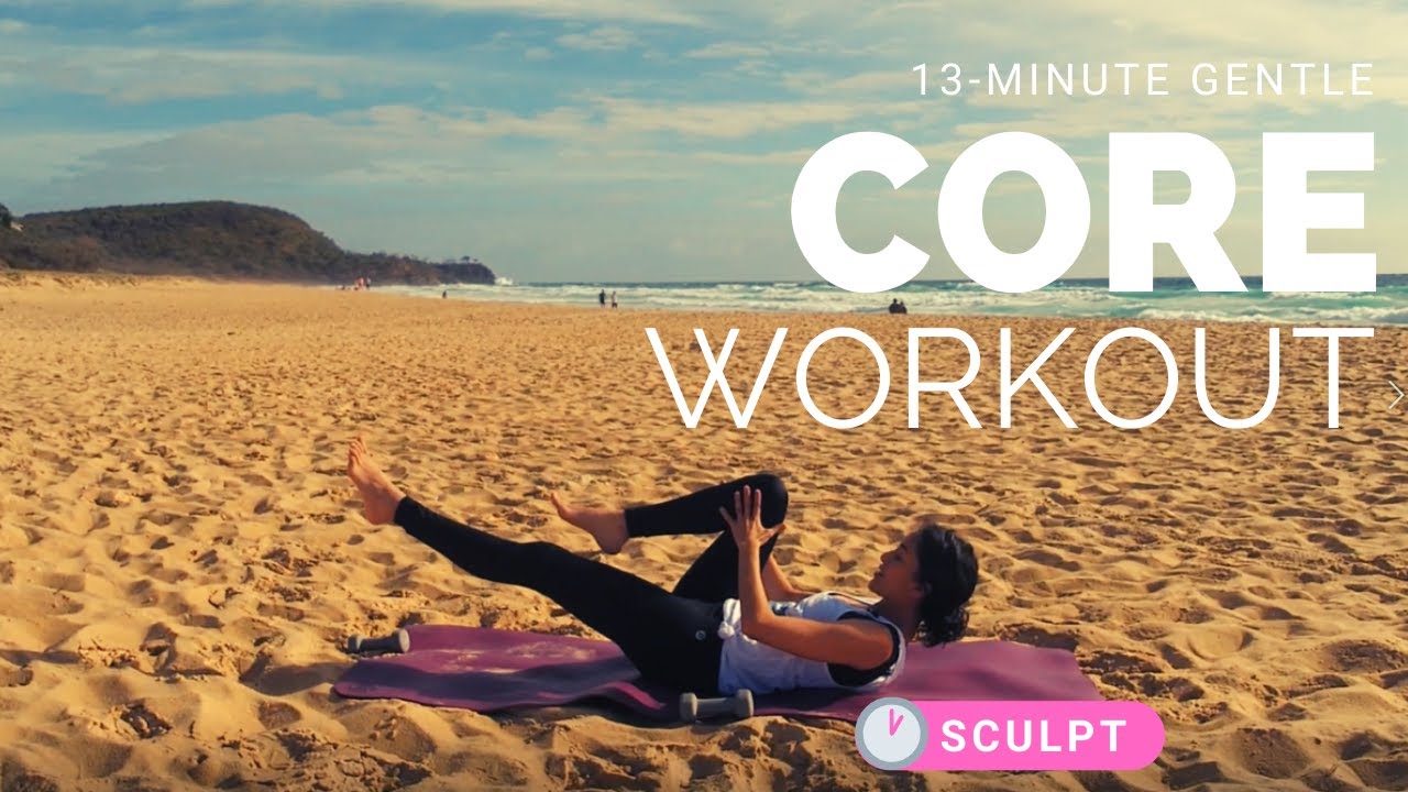 15 Minute Gentle Core Workout Youtube