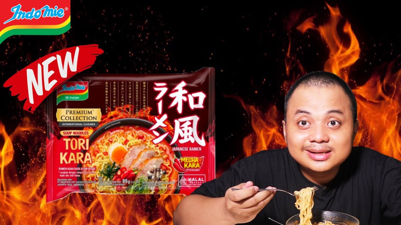 BARU!! INDOMIE JAPANESE RAMEN RASA TORI KARA - YouTube