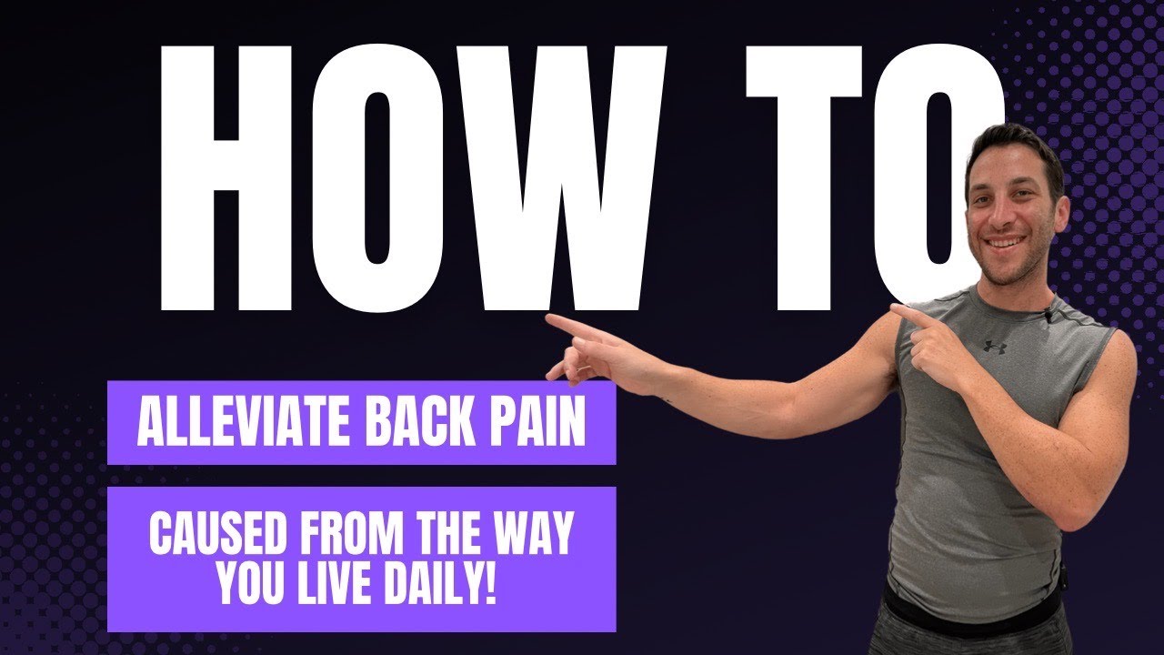 How To Fix Low Back Pain Caused Yourself - Work Environment, Standing ...