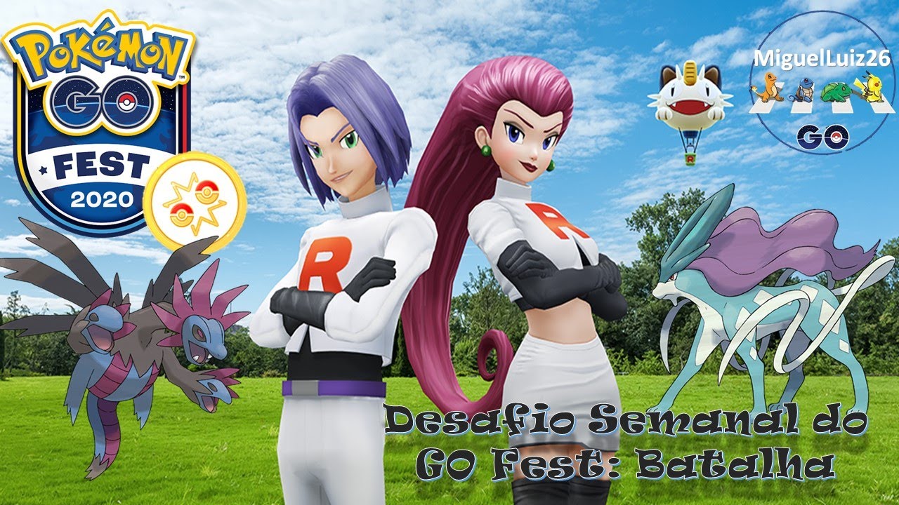 Festival Pokémon GO Desafio de Batalha 2020 | GO Fest Weekly Challenge ...