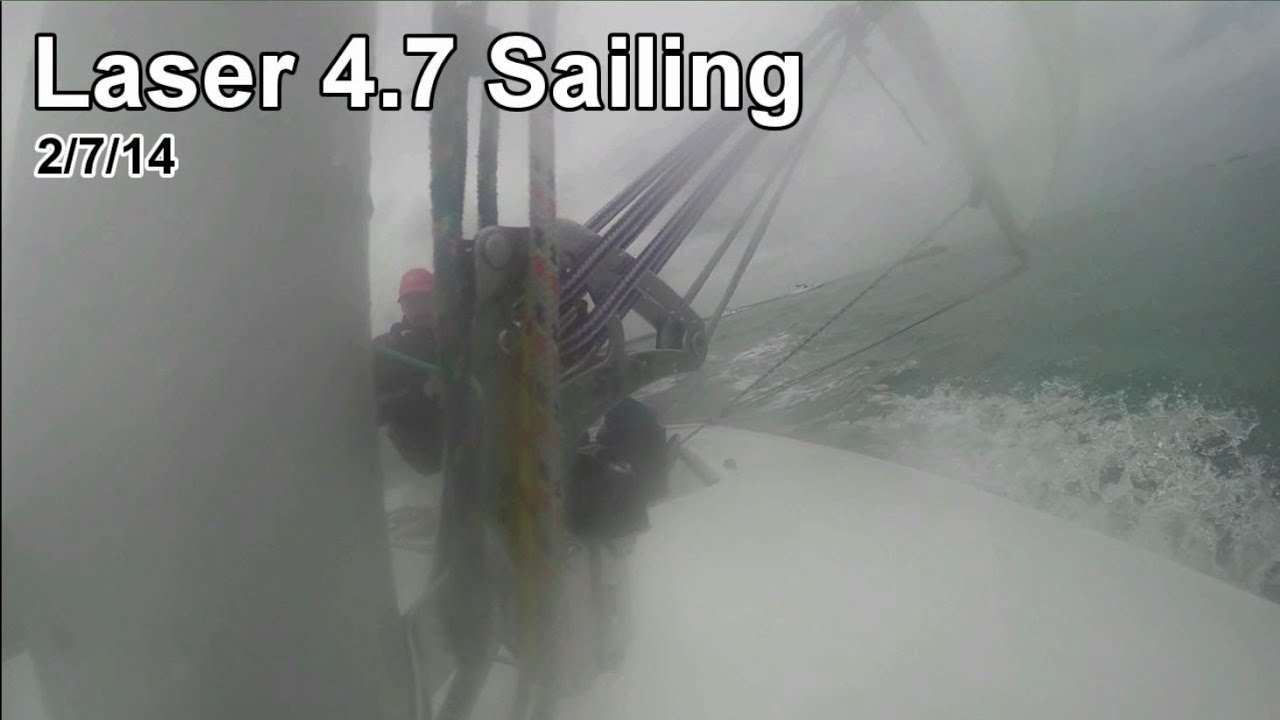 Laser 4.7 Sailing 2/7/2014 in Skerries (GoPro Hero 3+) - YouTube