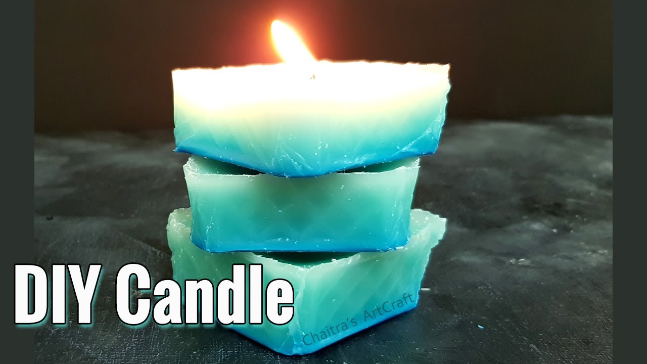 DIY candle | Handmade candle | How to make candle at home | Art ...