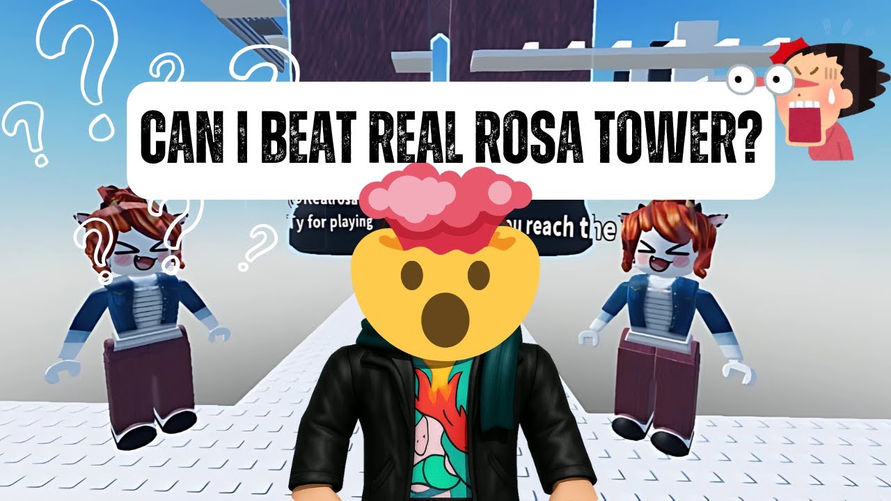 😎 Can I Beat Real Rosa Tower in Roblox? 🌹 #roblox #realrosa - YouTube