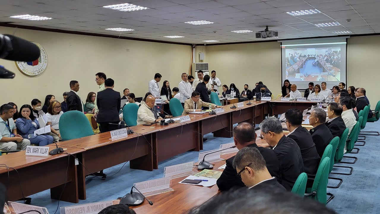 PDEA LEAKS HEARING LIVE - YouTube
