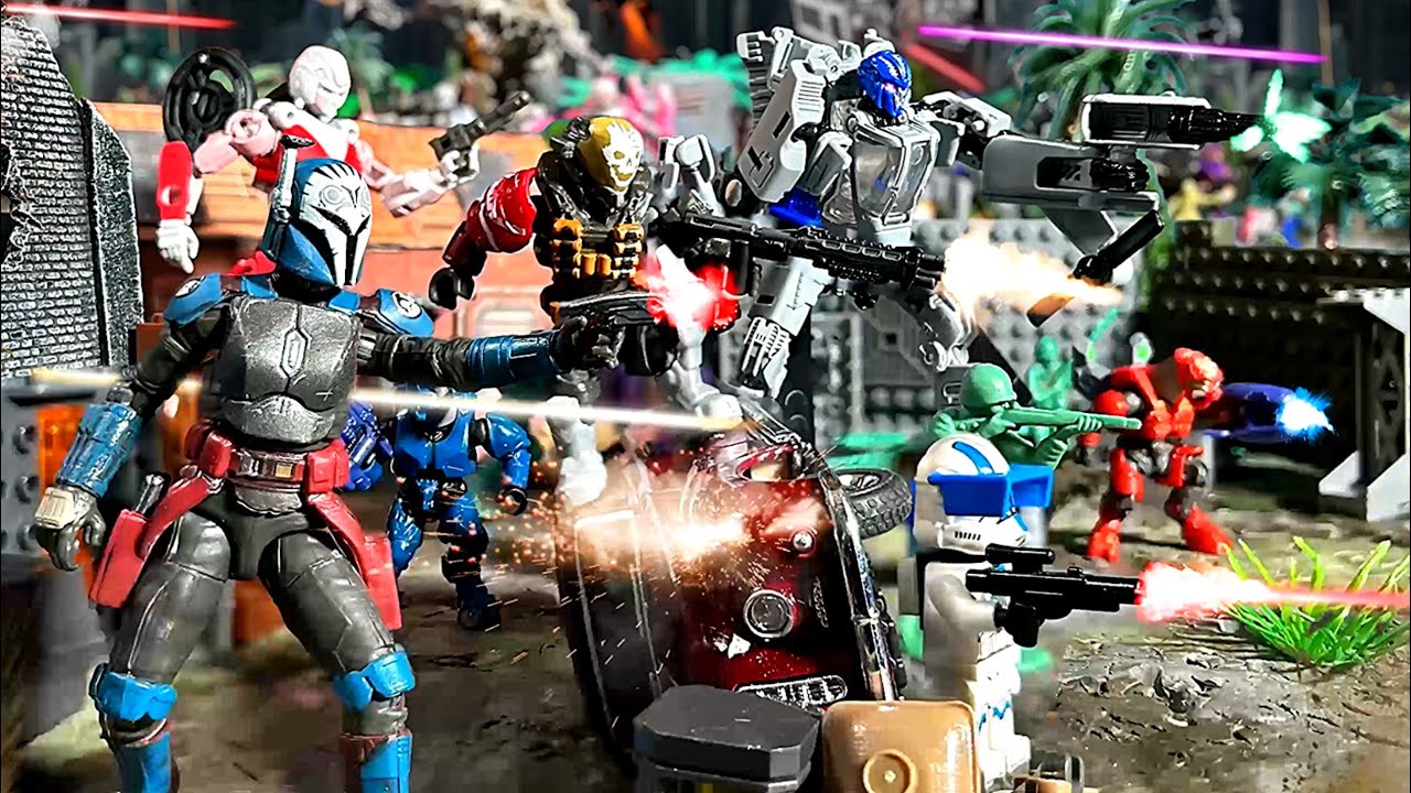 Toy Warfare: Battle Town (Stop Motion) #animation #armymen #stopmotion ...