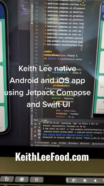 Keith Lee native mobile apps w/ SwiftUI & Jetpack Compose - YouTube