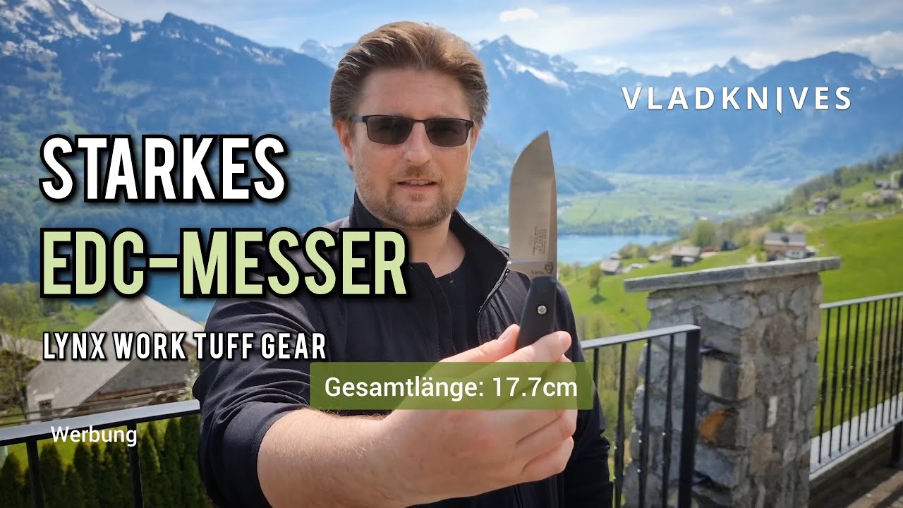 Starkes EDC-Messer! Work Tuff Gear | Lynx | Messervollstellung # ...