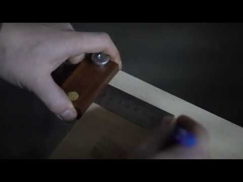Werkzeug für Heimwerker / der Linealanschlag / Ruler Marking Gauge / WoodBoys - YouTube