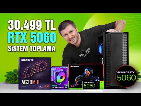 30.499 TL RTX 5060 Sistem Toplama - PCH Wind V1 🟢 (STOK BİTTİ.)