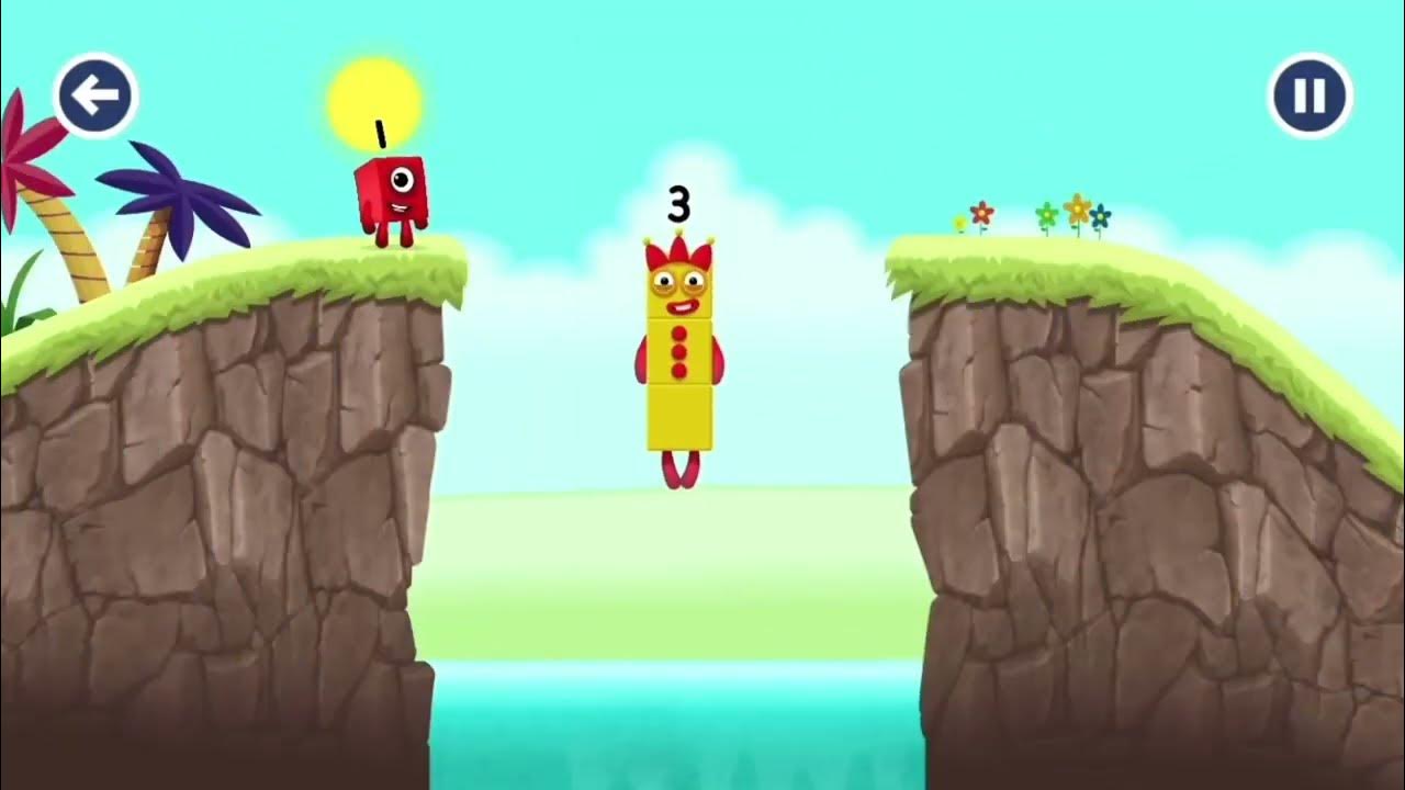 Numberblocks Magic Run - Numberblocks one and monster Adventure | Number Counting Go - YouTube