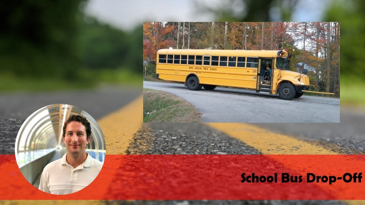 School Bus Drop-Off - YouTube