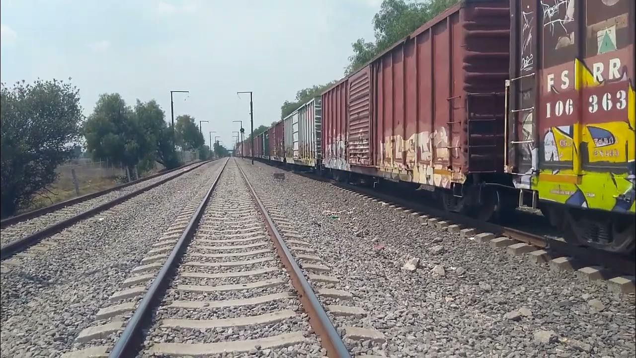 FXE 4655 INTERMODAL MEXICALI MÉXICO AL SUR - YouTube