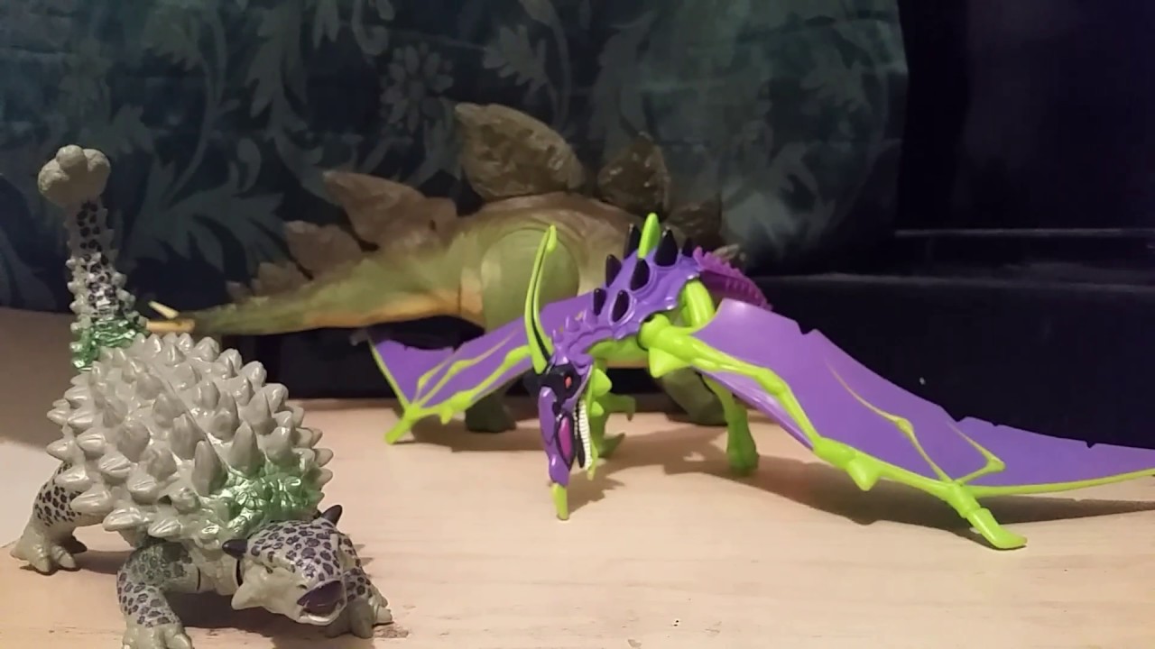Kenner Jurassic Park Chaos Effect: Ankyloranodon(JP.48) - YouTube