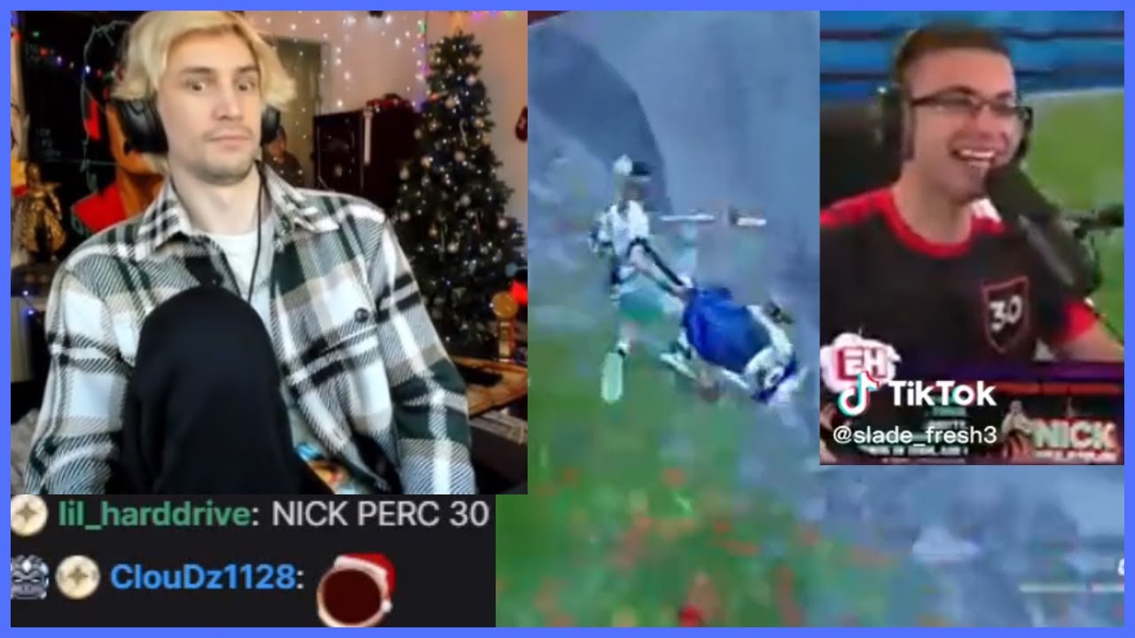 xQc reacts to Nick Eh 30 saying this live on stream - YouTube
